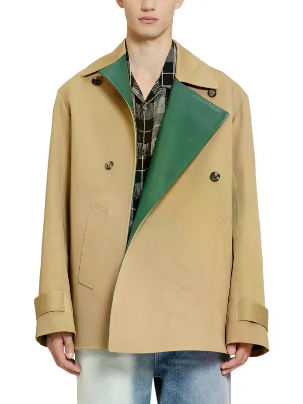 Loewe Double-breasted Trench Coat - Neutrals
