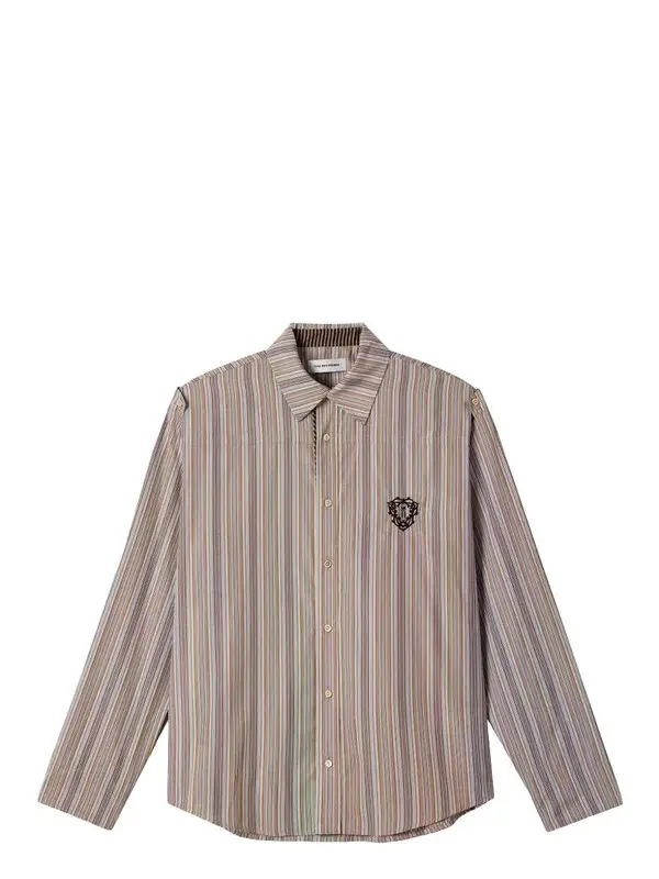 KIKO KOSTADINOV Toth Striped Shirt - Neutrals
