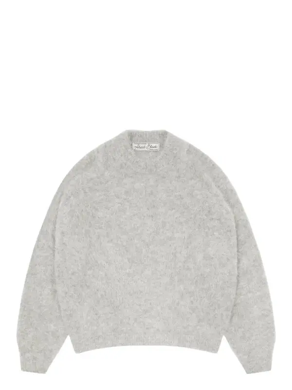 ABOUT:BLANK Knit Mock-neck Sweater - Grey