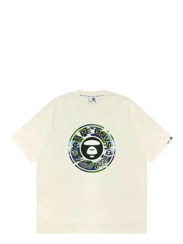 AAPE BY *A BATHING APE Printed T-shirt - Neutrals