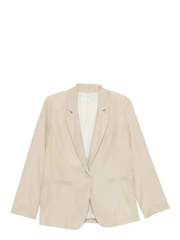 FORTE_FORTE Single-breasted Blazer - Neutrals