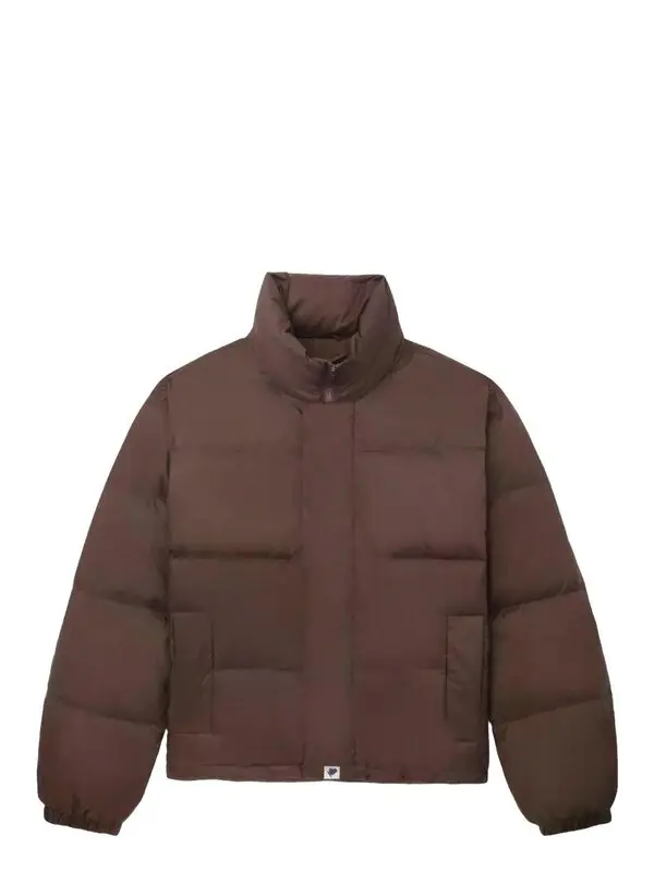 AAPE BY *A BATHING APE Quilted Puffer Jacket - Brown