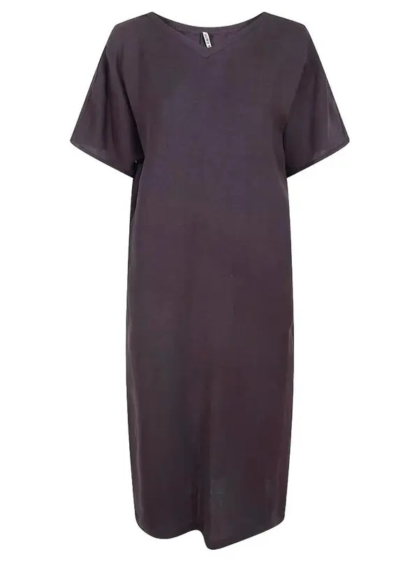 Liviana Conti Natalie V-neck Shift Dress - Brown