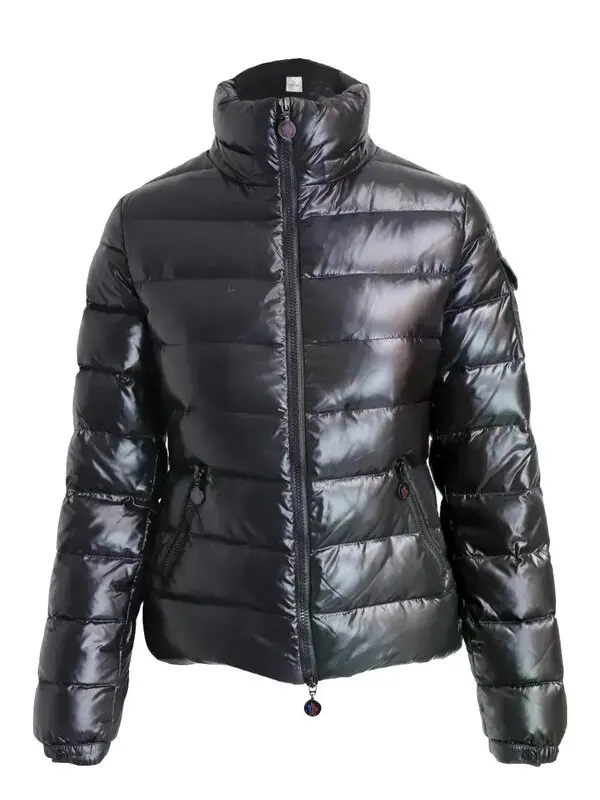 Moncler Vintage Padded Zip-up Jacket - Black