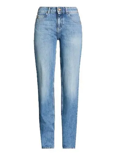 Emporio Armani Tapered Jeans With Five-pocket Design - Blue