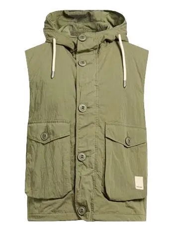 Emporio Armani Cotton-polyamide Military Vest - Green