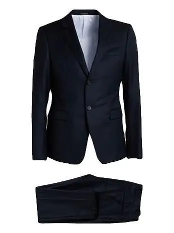 Emporio Armani Suit Size Virgin Wool, Silk - Navy