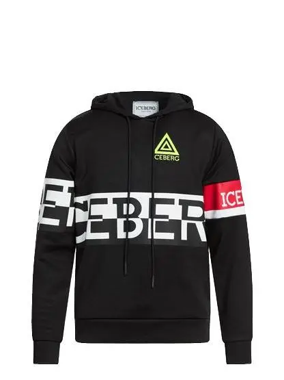 Iceberg Hooded Sweatshirt - Black