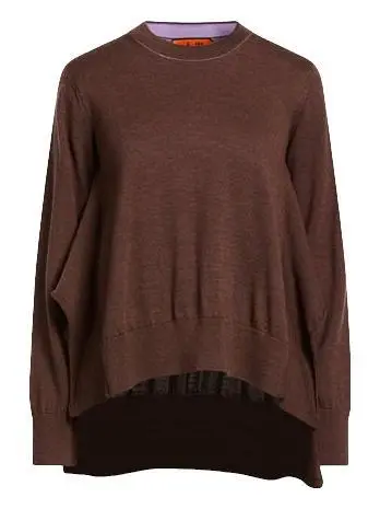 Colville Knitted Mélange Sweater - Brown