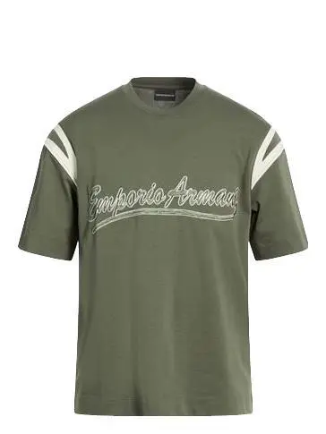 Emporio Armani T-shirt Military Size Cotton - Green