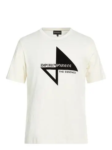 Emporio Armani T-shirt Ivory Size Cotton - White