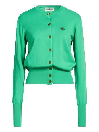 VIVIENNE WESTWOOD Cardigan In Cotton - Green