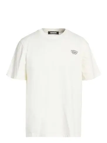 BARROW T-shirt Ivory Size Cotton - White