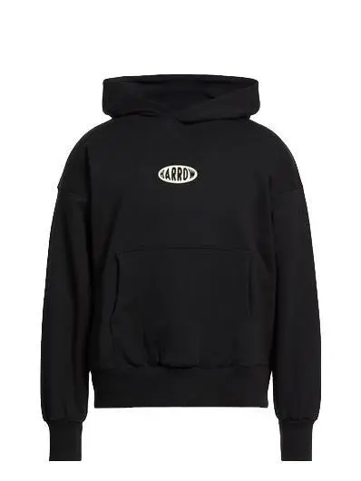 BARROW Cotton Logo Hooded Sweatshirt - Black