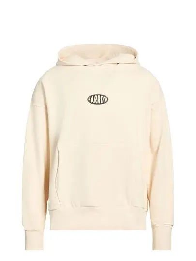 BARROW Cotton Logo Hooded Sweatshirt - White