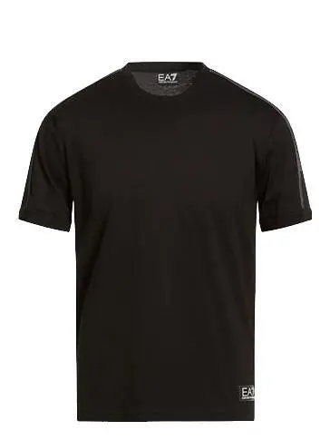 EA7 T-shirt Slate Size Polyester, Polyamide, Elastane - Black