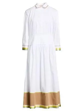 PUROTATTO Maxi Shirt Dress - White