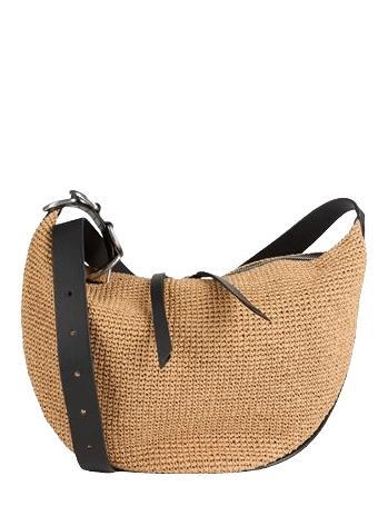 Rag & Bone Cross-body Bag Paper Yarn - Camel