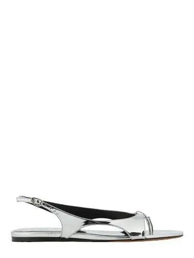 Proenza Schouler Thong Sandals - Silver