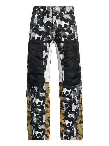 Iceberg Camouflage-print Chino Pants - Black