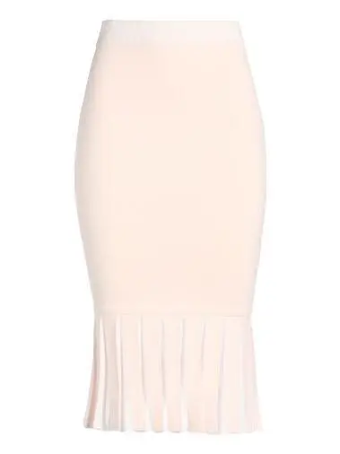 Elisabetta Franchi Midi Pleated Skirt - Pink