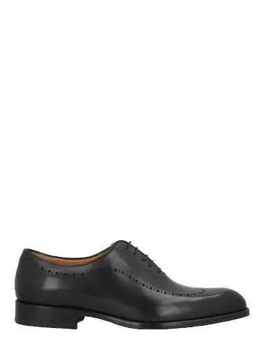 Sutor Mantellassi Midnight Leather Lace-up Oxford Shoes - Grey