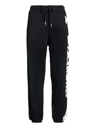 DISCLAIMER Cotton Track Pants - Black