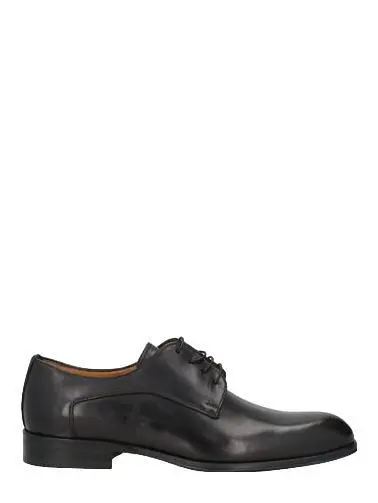 Sutor Mantellassi Leather Lace-up Derby Shoes - Black