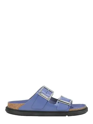 BIRKENSTOCK Glossed-leather Sandals - Purple