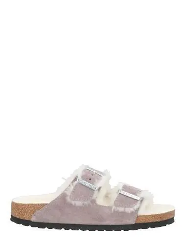 BIRKENSTOCK Sandals In Taupe Leather - Grey