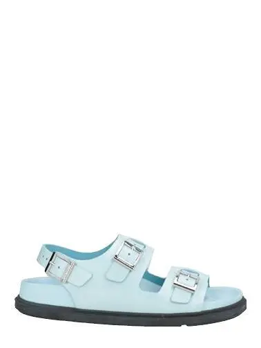 BIRKENSTOCK Light Leather Sandals - Blue