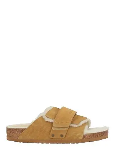 BIRKENSTOCK Mustard Leather Sandals - Yellow