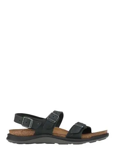 BIRKENSTOCK Sonora Leather Sandals - Black