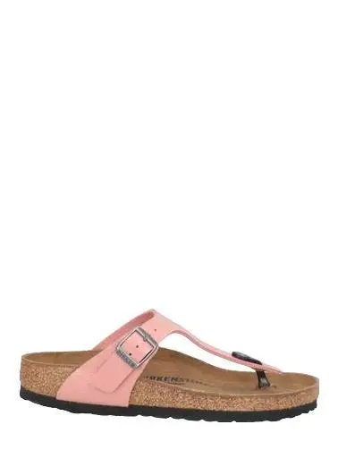 BIRKENSTOCK Gizeh Thong Sandal In Synthetic Antique Rose Material - Pink