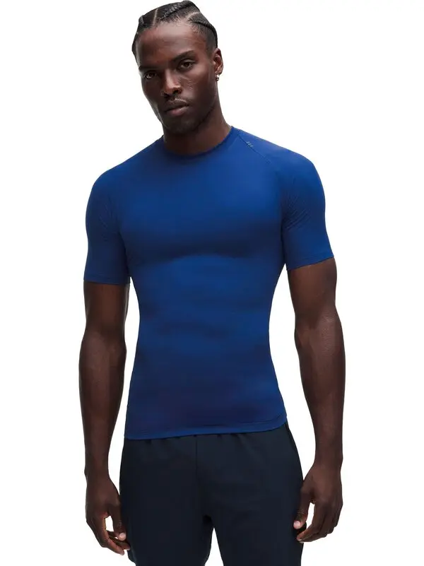 Lululemon Repper Short-sleeve Shirt - Clubhouse Blue