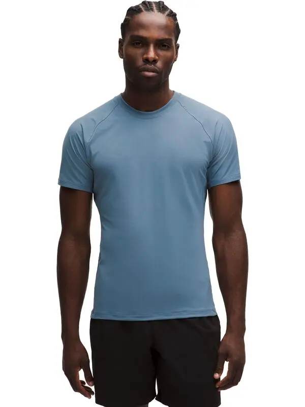 Lululemon Repper Short-sleeve Shirt - Steel Blue