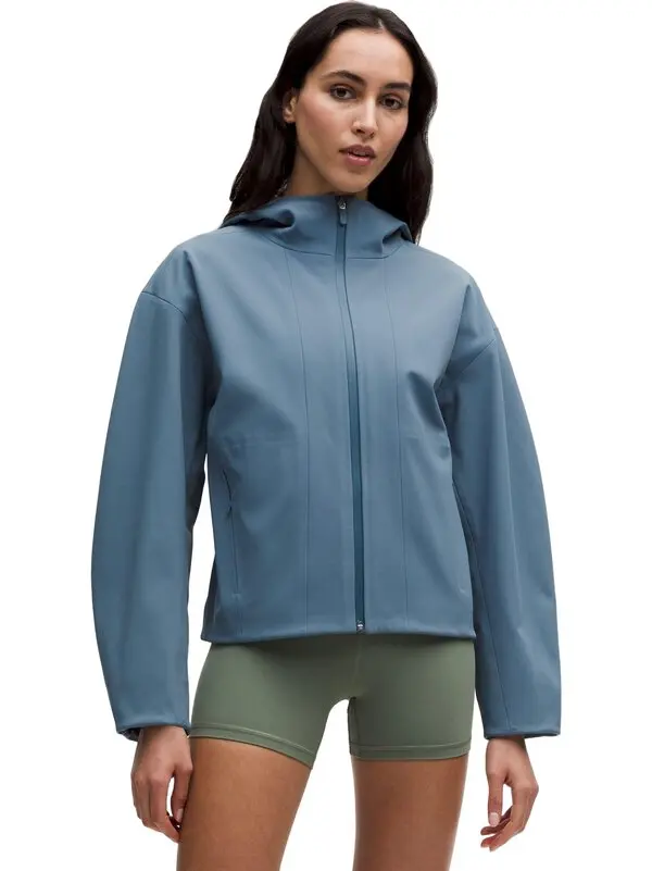 Lululemon Cross Chill Cinch-back Jacket - Steel Blue