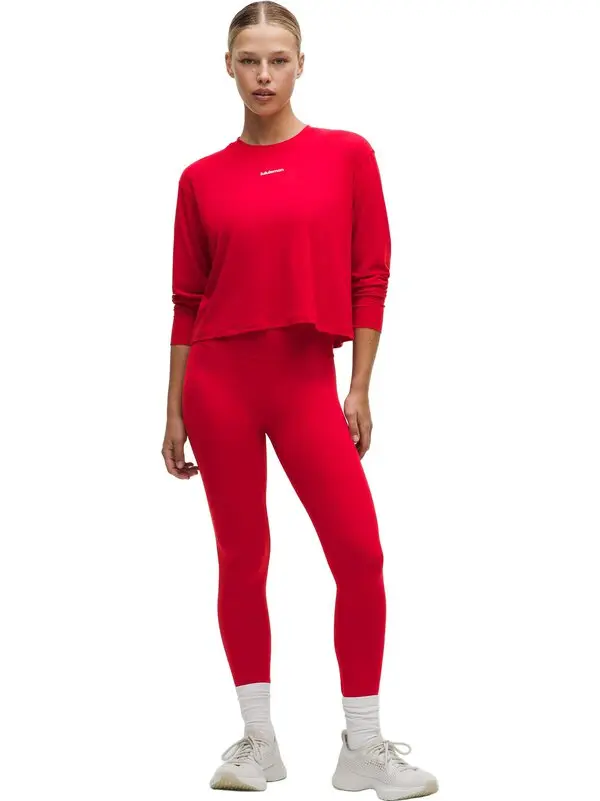 Lululemon Wunder Train No Line High-rise 25" Tights - Oxford Red