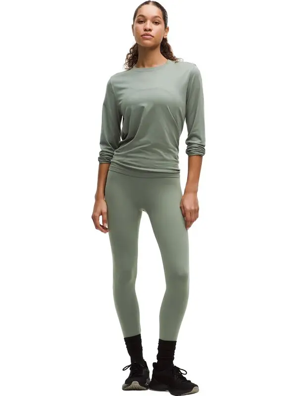 Lululemon Wunder Train No Line High-rise 25" Tights - Willow Leaf