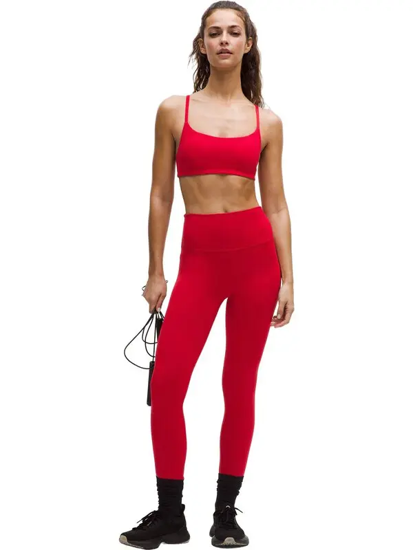 Lululemon Wunder Train No Line High-rise 28" Tights - Oxford Red