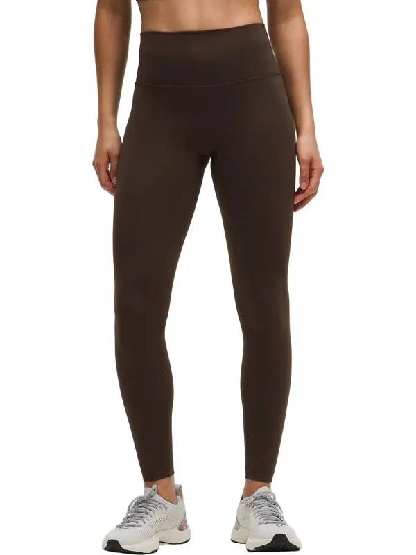 Lululemon Wunder Train No Line High-rise 28" Tights - Walnut Crunch