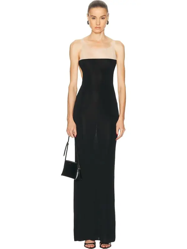 AYA MUSE Onyx Maxi Dress - Black