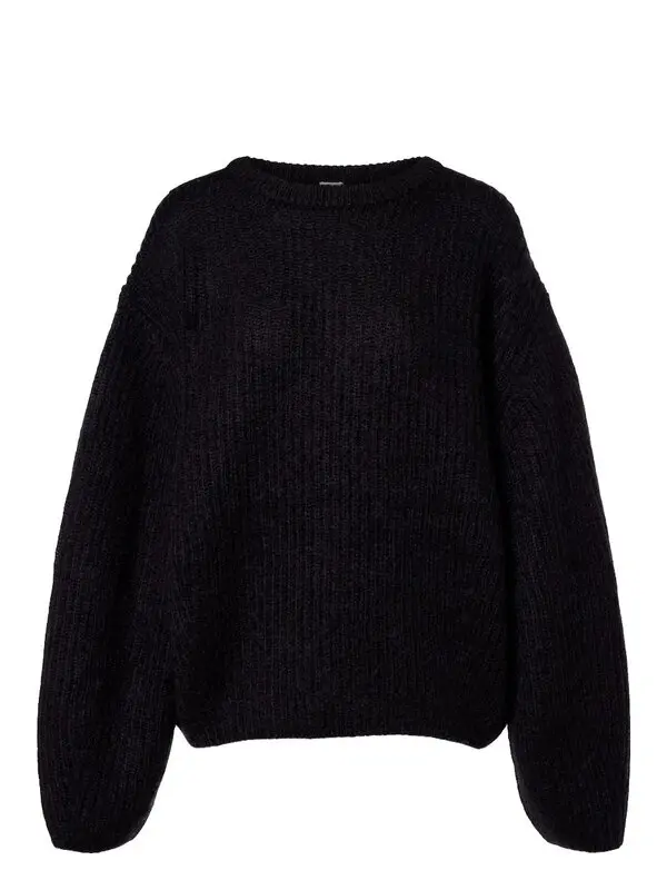TOTEME Mohair-blend Sweater - Black