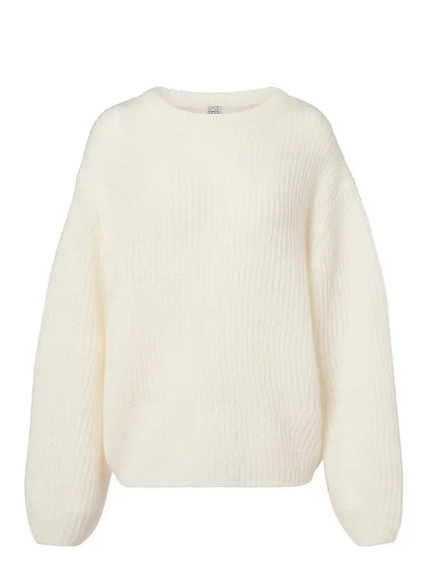TOTEME Mohair-blend Sweater - White