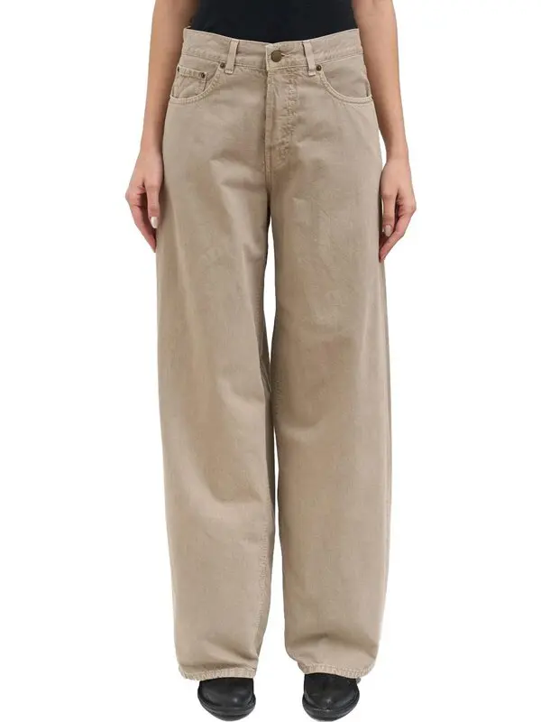 HAIKURE Wide Leg Jeans - Beige