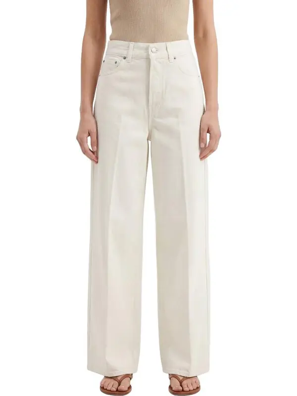 HAIKURE Wide Leg Jeans - White
