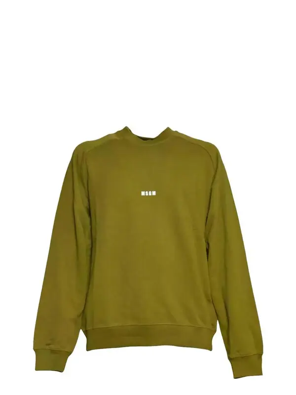 MSGM Crew-neck Sweatshirt - Green
