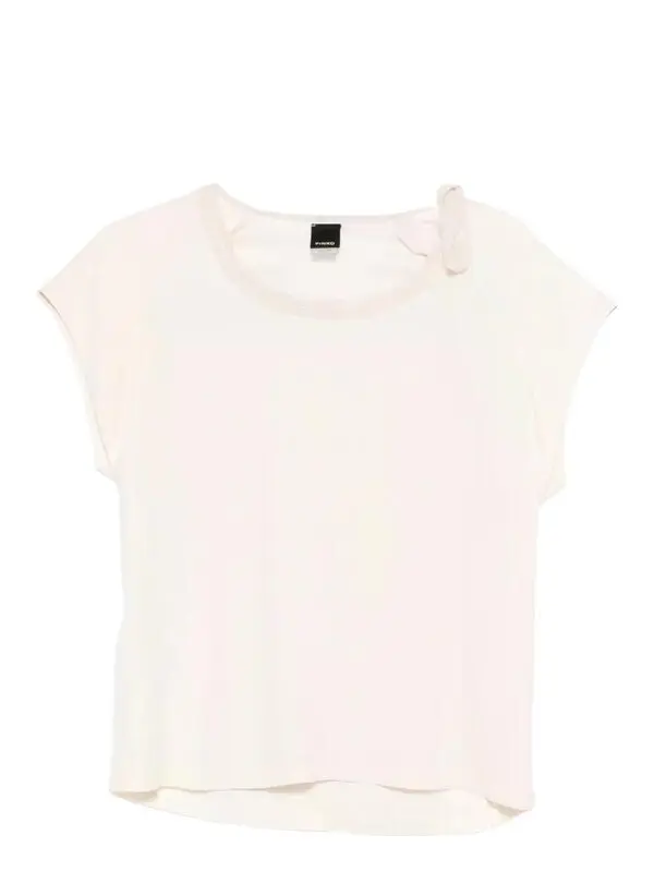Pinko Bertha Tie-detail Blouse - Pink