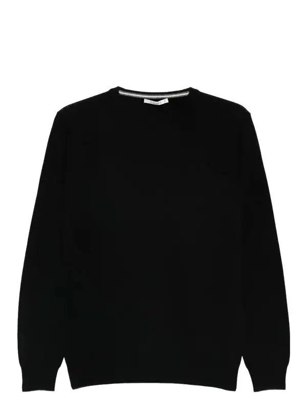 KANGRA Crew-neck Sweater - Black