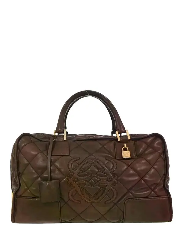 Loewe 2003 Amazona 36 Tote Bag - Brown